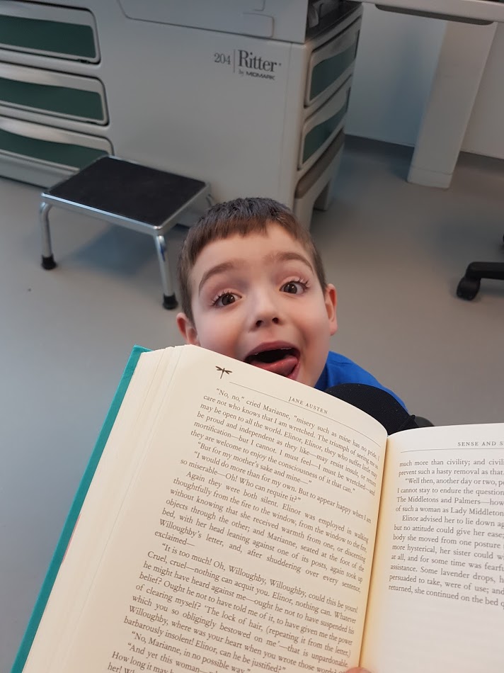 ben reading | Reading in Bed