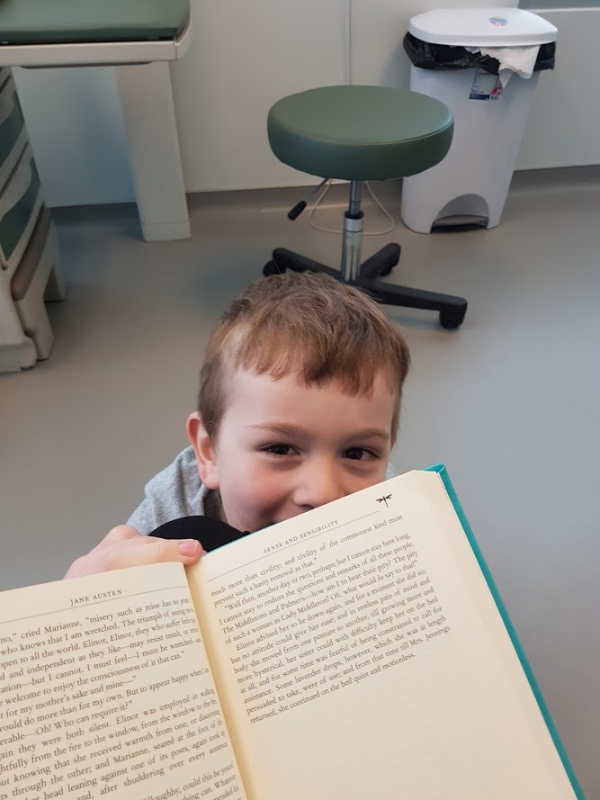 henry reading | Reading in Bed